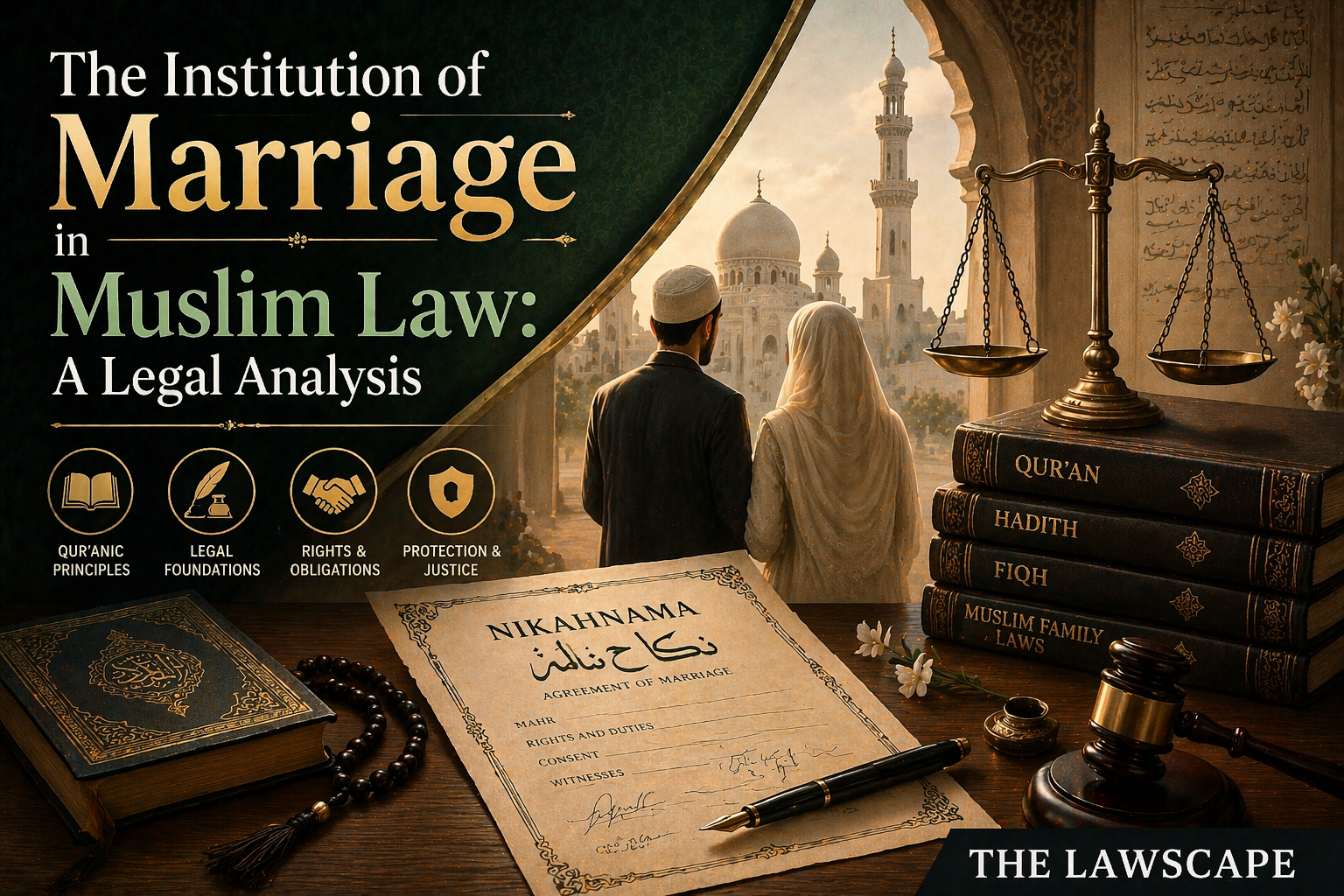 The Institution of Marriage in Muslim Law: A Legal Analysis - The Lawscape