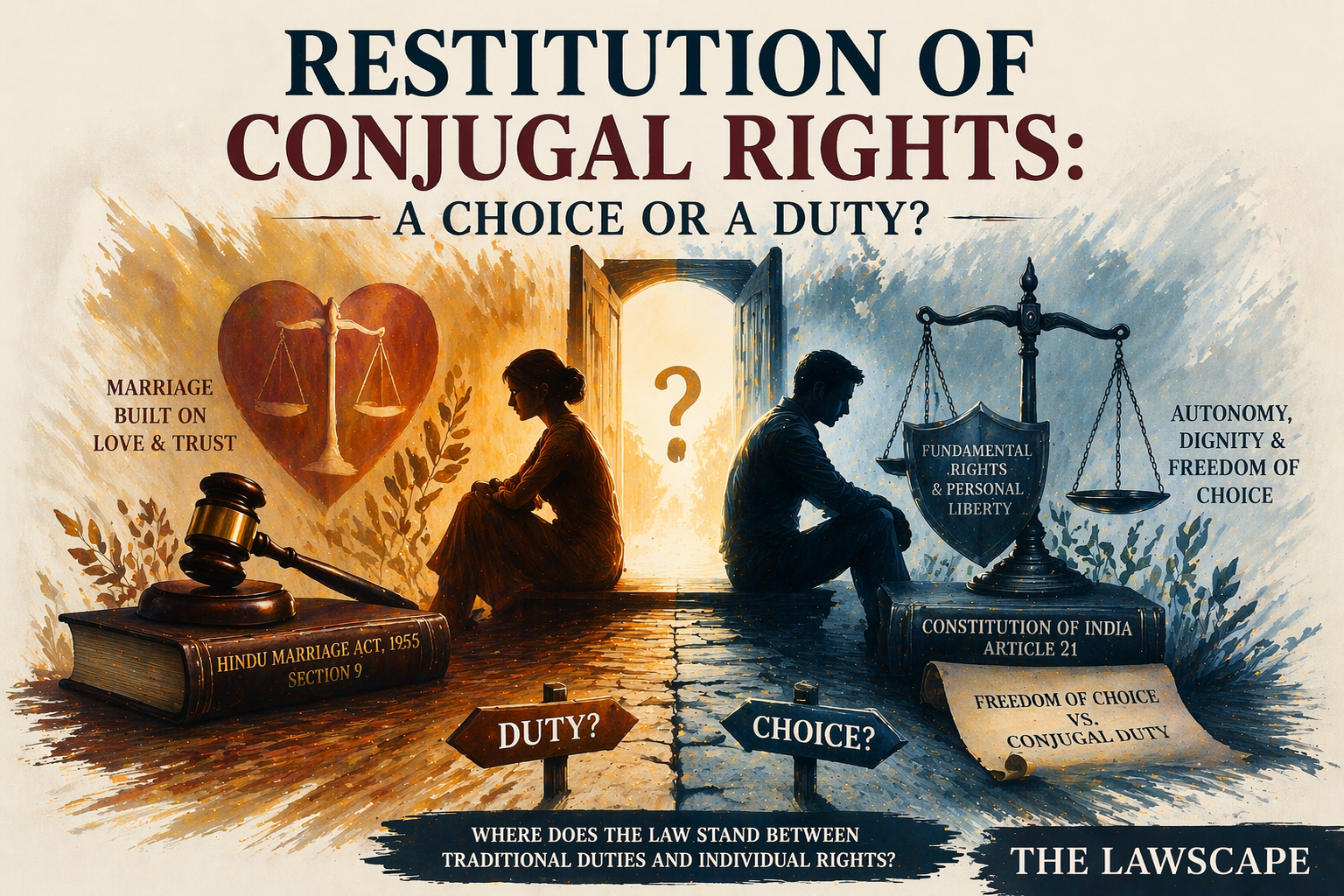 Restitution of Conjugal Rights: A Choice or A Duty? - The Lawscape